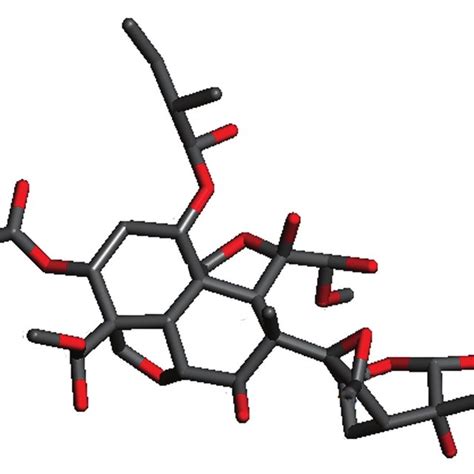 Numerated Atoms Of Azadiracthin Molecule Download Scientific Diagram
