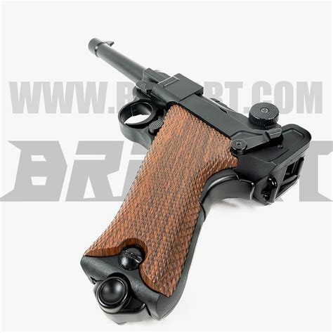 Luger P08 Shell Ejecting Laser Gun Toy Brrrrt