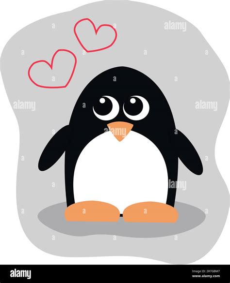 Chick Penguin Stock Vector Images Alamy