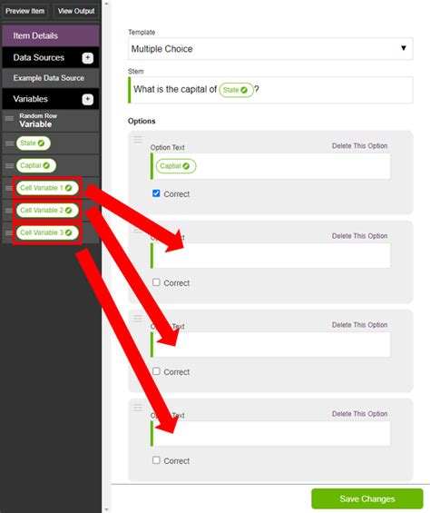 How To Create A Random Cell Variable For Smart Items Caveon Test Security