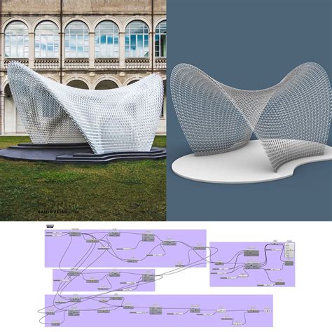 Hamid Peiro On Linkedin Project Trabeculae Pavilion Software Rhino7 And Grasshopper3d
