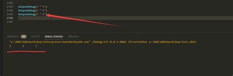 wish useoutputdebug to support not only n but also t or anything