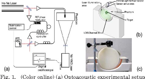 Figure 1 From Optoacoustic Imaging Using Fiber Optic Interferometric Sensors Semantic Scholar