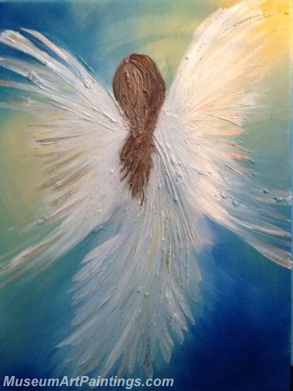 Abstract Angel Paintings Mystical Angel Wall Art Fantasy Artwork Art