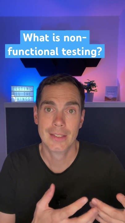 What Is Non Functional Testing Softwaretesting Testing