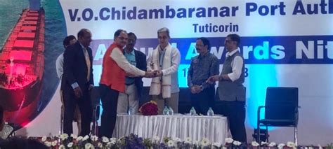 v o c port authority tuticorin recognised samsara group with the