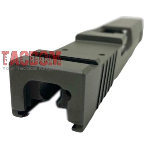 ROCK SLIDE USA OD GREEN RS1 RMR CUT Slide With Front Grip For Glock 21 Gen 3 Polymer 80 PF45