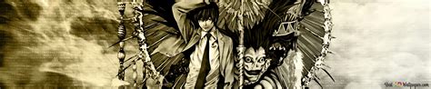 Light Yagami And Ryuk From Death Note Anime 4k Wallpaper Download