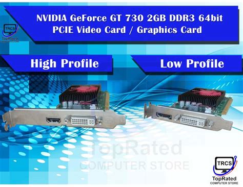 Nvidia Geforce Gt 730 2gb Ddr3 64bit Pcie Video Card Graphics Card Used Lazada Ph