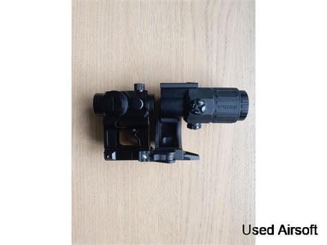 T1 And Eotech G33 Bundle With Unity Riser And Flip To Centre Mount For