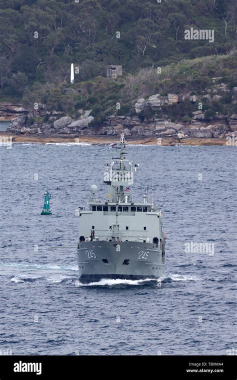 Hmas Leeuwin A Leeuwin Class Of Hydrographic Survey Vessels Operated By