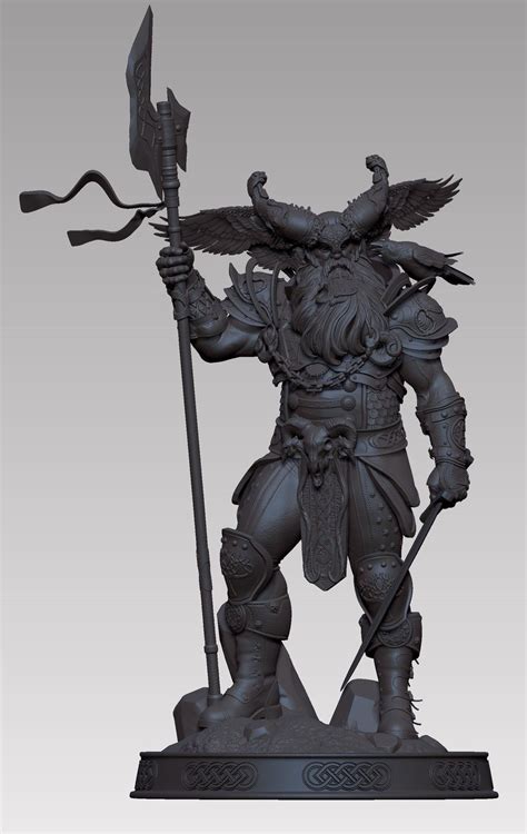 Odin Sam Greenwell On ArtStation At Https Artstation Artwork LNxDz Zbrush Character