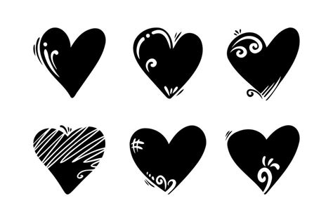 Heart Silhouette Vector Art Icons And Graphics For Free Download