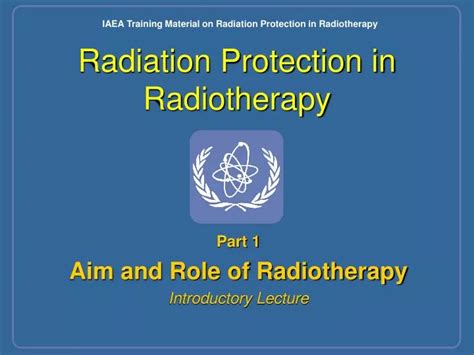 PPT Radiation Protection In Radiotherapy PowerPoint Presentation Free Download ID