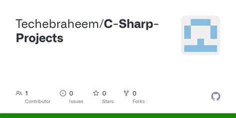Github Techebraheemc Sharp Projects