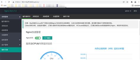 nginx可视化管理工具 nginx gui 九尾cat 博客园