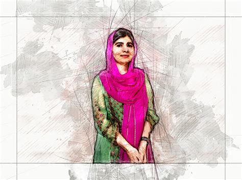 Portrait Of A Revolutionary Malala Yousafzai The Creative Revolution