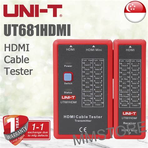 Uni T Ut681hdmi Cable Tester Mm Store