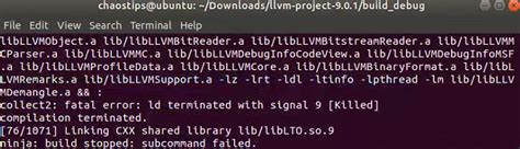 Llvm编译失败几句话总结 Voyage1969 博客园