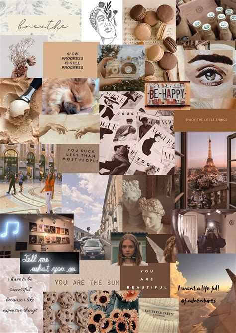 Download An Artsy Collage Of Cool Colors Wallpaper