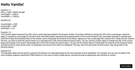 Assignment 17 Codesandbox