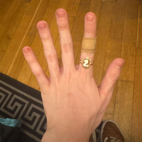 Sale Antique Class Ring Art Deco Era 14k Yellow And White Gold Minneapolis Signet Band Dated