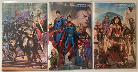 Collection Dc Trinity Wrap Around Covers Rdccomics