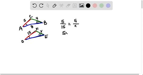 The Pairs Of Polygons In Exercises And Are Similar Find The Missing Length For Each Side Of