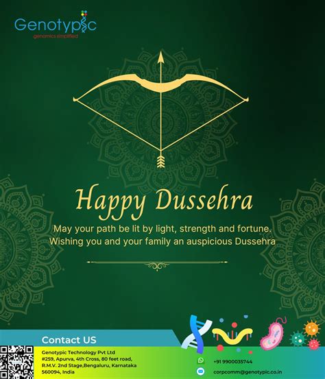 Genotypic Technology On Linkedin Celebrates Dussehra2022