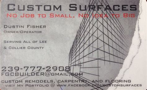 custom surfaces
