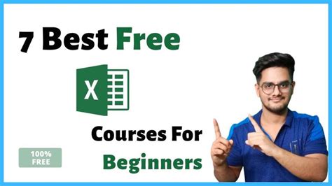 7 Best Free Excel Courses For Beginners