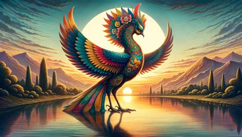 Simurgh Exploring The Persian Mythical Bird Of Wisdom And Immortality