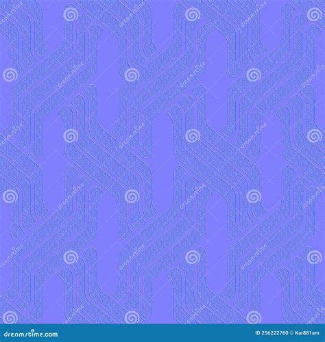 Normal Map Texture Fabric Normal Texture Mapping Stock Illustration