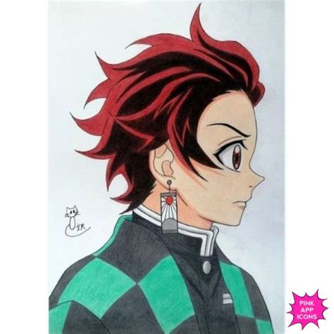 Easy Tanjiro Drawing Ideas Full Body With Pencil