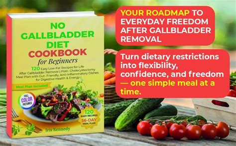 No Gallbladder Diet Cookbook For Beginners 120 Easy Low Fat Recipes