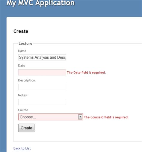 Mvc 30 Code First For Beginners Codeproject