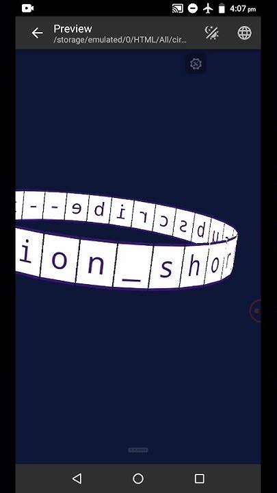 3d Circle Text Effect Create Html Css And Jsshorts Youtube