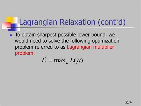 Ppt Lagrangian Relaxation And Network Optimization Powerpoint Presentation Id425759