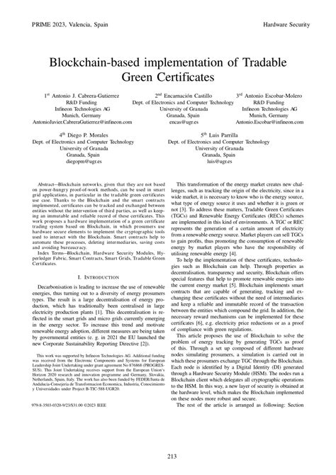 Pdf Blockchain Based Implementation Of Tradable Green Certificates