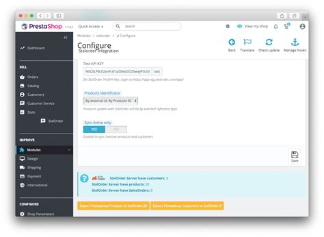 ERP Stel Order Prestashop Flagon Digital Marketplace