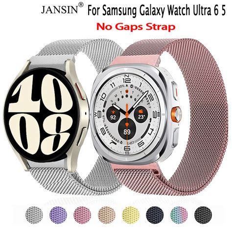 สาย Galaxy Watch Ultra 7 6 Classic No Gaps Magnetic Loop สายนาฬิกา