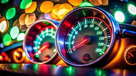 Visualizing Performance Metrics A Lowlight Speedometer Gauge For