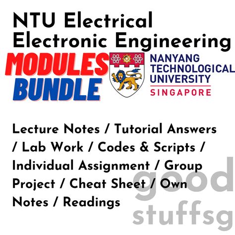 A NTU Electrical Electronic Engineering Courseware Full Module Package Igotnoteslah