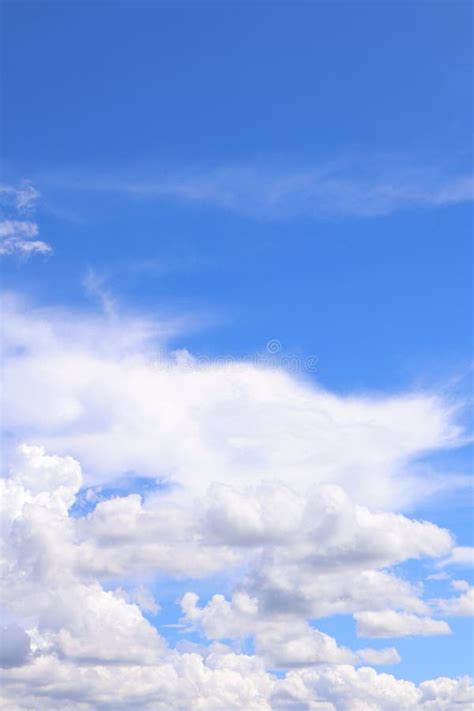 Sky Vertical Background Image For Editing Your Graphics Stock Image Image Of Blue Color
