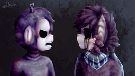 Tinky Winky Slendytubbies By Melantewolf On Deviantart