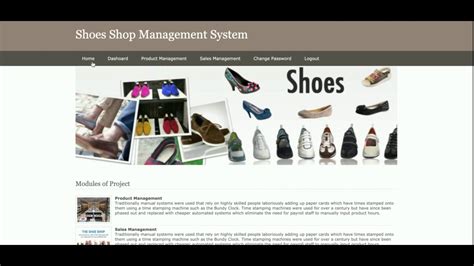 Python Django And Mysql Project On Shoes Shop Management System Youtube