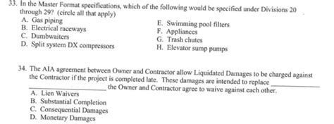 Solved 31 The Occupancy Type Of A Building Will Affect Chegg Com