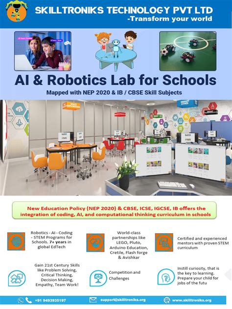 stem robotics and ai in schools proposal pdf artificial