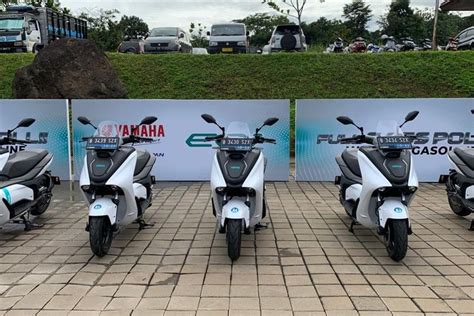 Foto 20 Motor Listrik Yamaha E01 Bisa Dicoba Masyarakat Begini Caranya