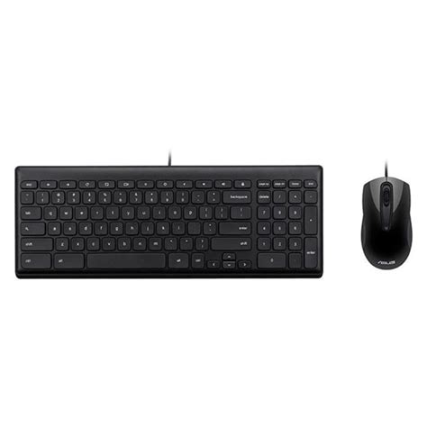 Asus Chrome Layout Wired Keyboard And Mouse Set Big W